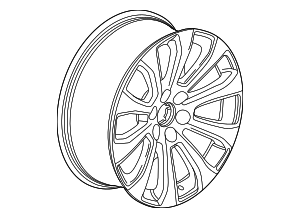 2019-2024 Chevrolet Wheel, Alloy 84227090 GM | GMPartsDirect.com