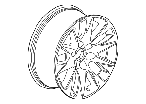 2019-2023 Chevrolet Wheel, Alloy 84570309 | AutoNationParts.com