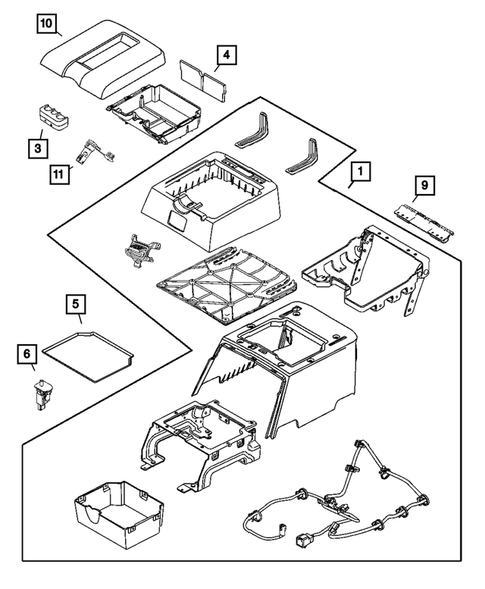 Consoles for 2007 Dodge Ram 1500 | My Mopar Parts