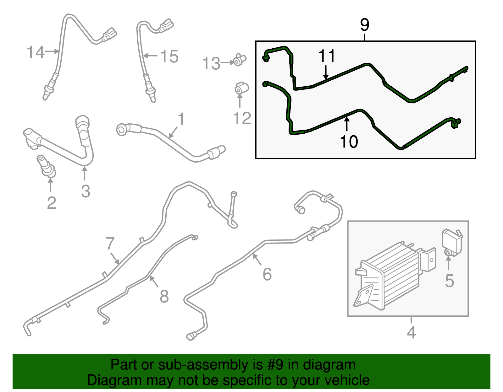 JL3Z-9J279-D - High-Quality Hose Assembly for 2018-2020 Ford F-150 ...