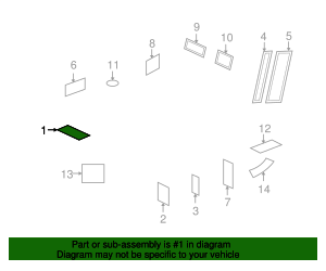 80050-SJA-H00 - AC Label 2010-2016 Honda | Honda Parts Online