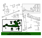 2011-2019 GM Front Passenger Side Lower Control Arm 23207778 GM ...