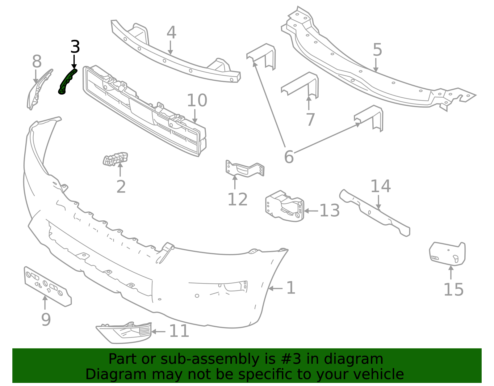 2021-2024 Nissan Armada Headlamp Bracket 62417-6JF0A | Temecula Nissan ...