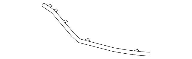 2019-2020 Mercedes-Benz Side Molding 205-885-86-02 | German Auto Parts ...