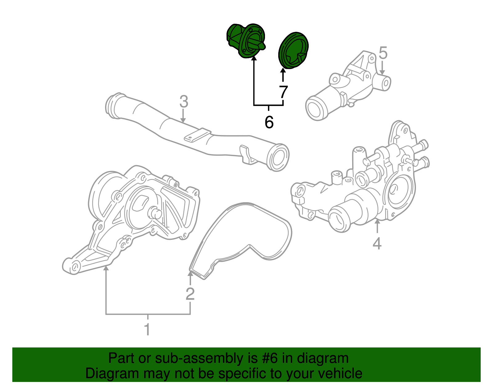 1991-2014 Acura Thermostat 19301-P8E-A10 | OEM Parts Online