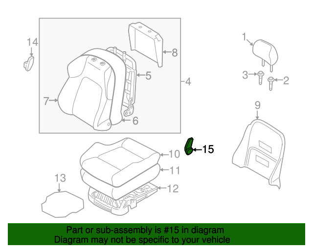 2003-2008 Hyundai Tiburon Release Lever 88449-2C000-LK | OEM Parts Online