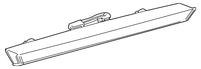 81570-12450 - Center High Mount Stop Light 2019-2022 Toyota Corolla ...