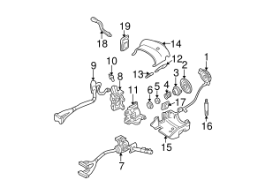 1998-2000 GM Ignition Lock Cylinder Case 26049449 | TascaParts.com