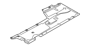 2015-2020 BMW M4 Under-Body Shield 51758055952 | OEM Parts Online