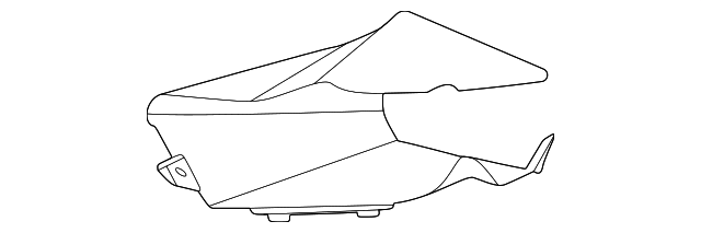 2020-2021 Ford Mustang Radiator Support Air Deflector KR3Z-8310-A | OEM ...