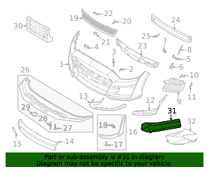 2020-2022 Ford Mustang Air Duct KR3Z-17F804-A | OEM Parts Online