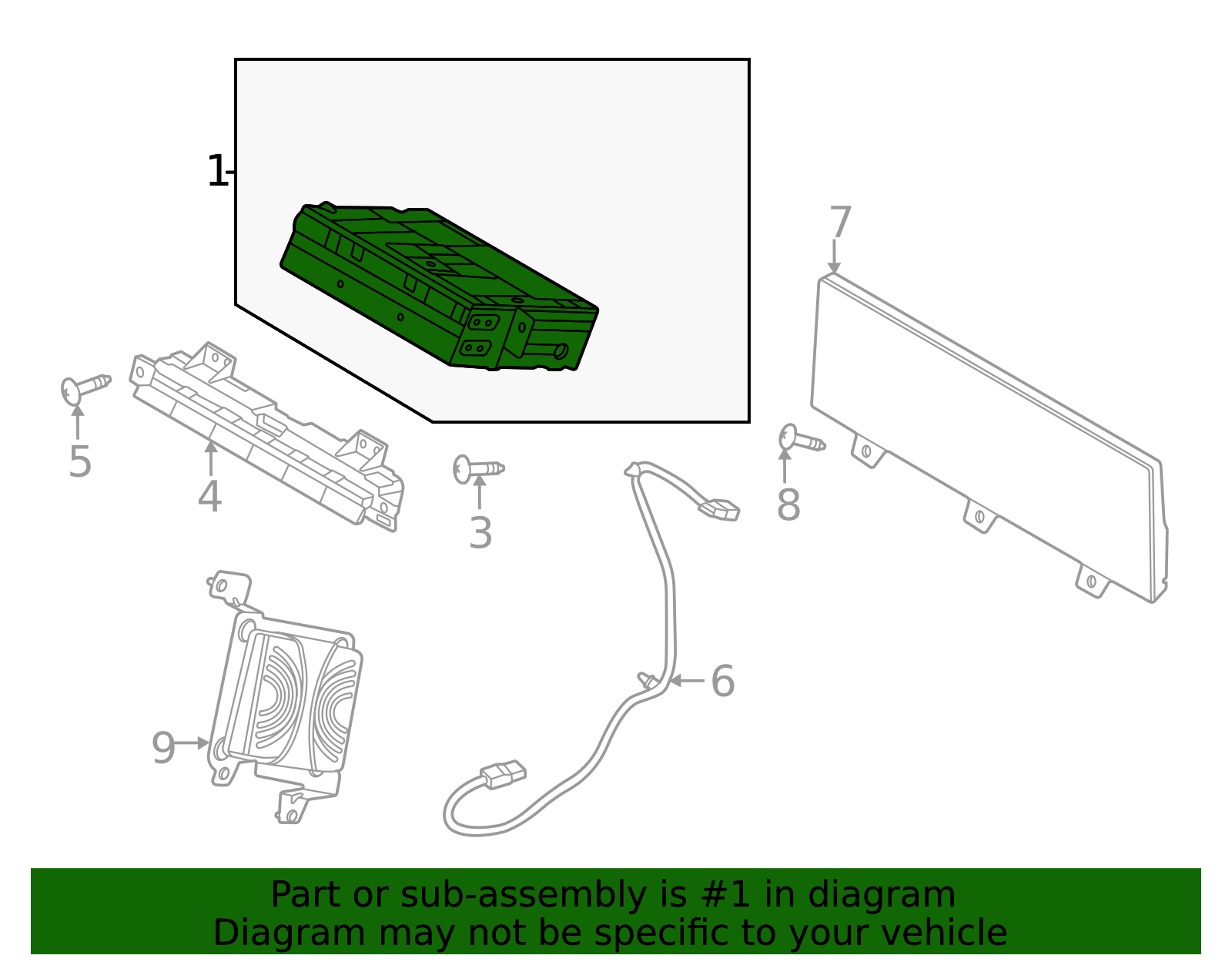 2024 Genesis G80 Head Unit Assembly Avn 96560-T1600 | QuirkParts