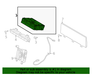 Hyundai - 96560-T1100 - Head Unit Assembly Avn - 2021-2024 Genesis G80 ...