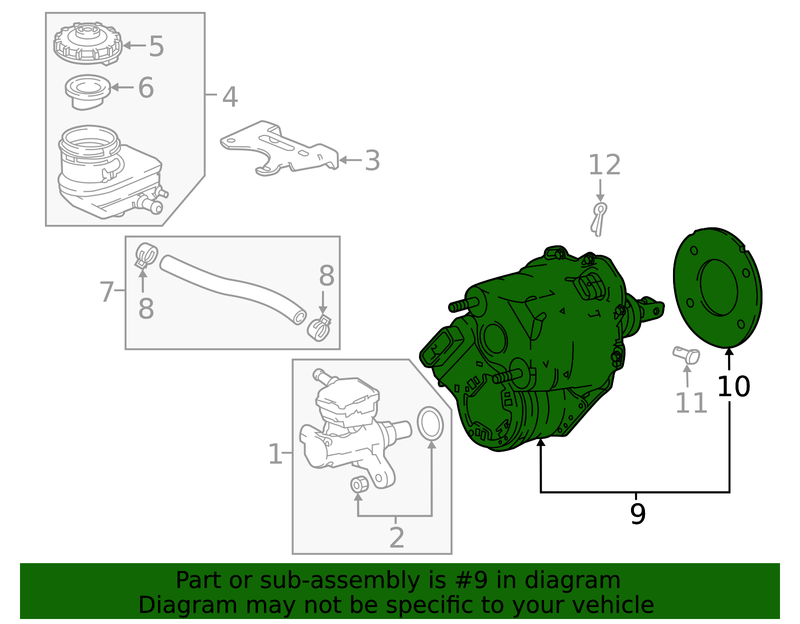 01469-TVA-A29 - 2018-2020 Honda Accord - Brake Booster | Honda Car ...