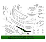 2015-2018 Volvo Lower Panel - Driver's Side (LH) 31425026 | TascaParts.com