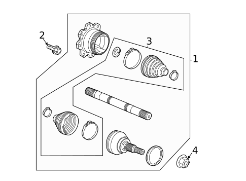 Axle Shaft for 2025 Chevrolet Silverado 3500 HD | GMPartsDirect.com