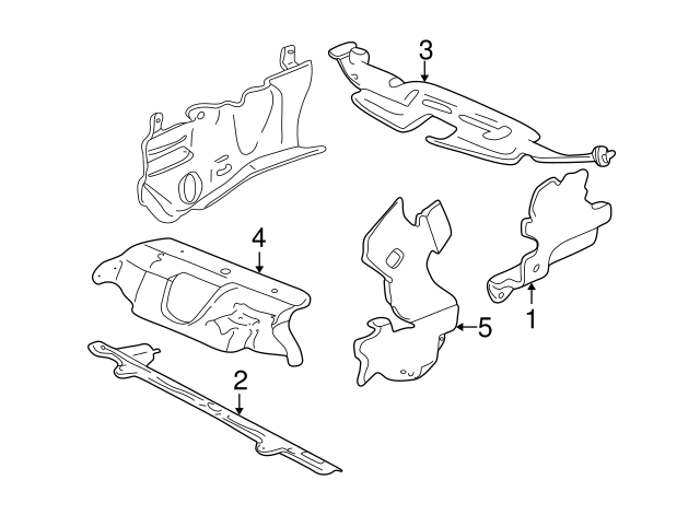 1997-2005 GM F Shield - 22599670 | Findlay Auto Parts