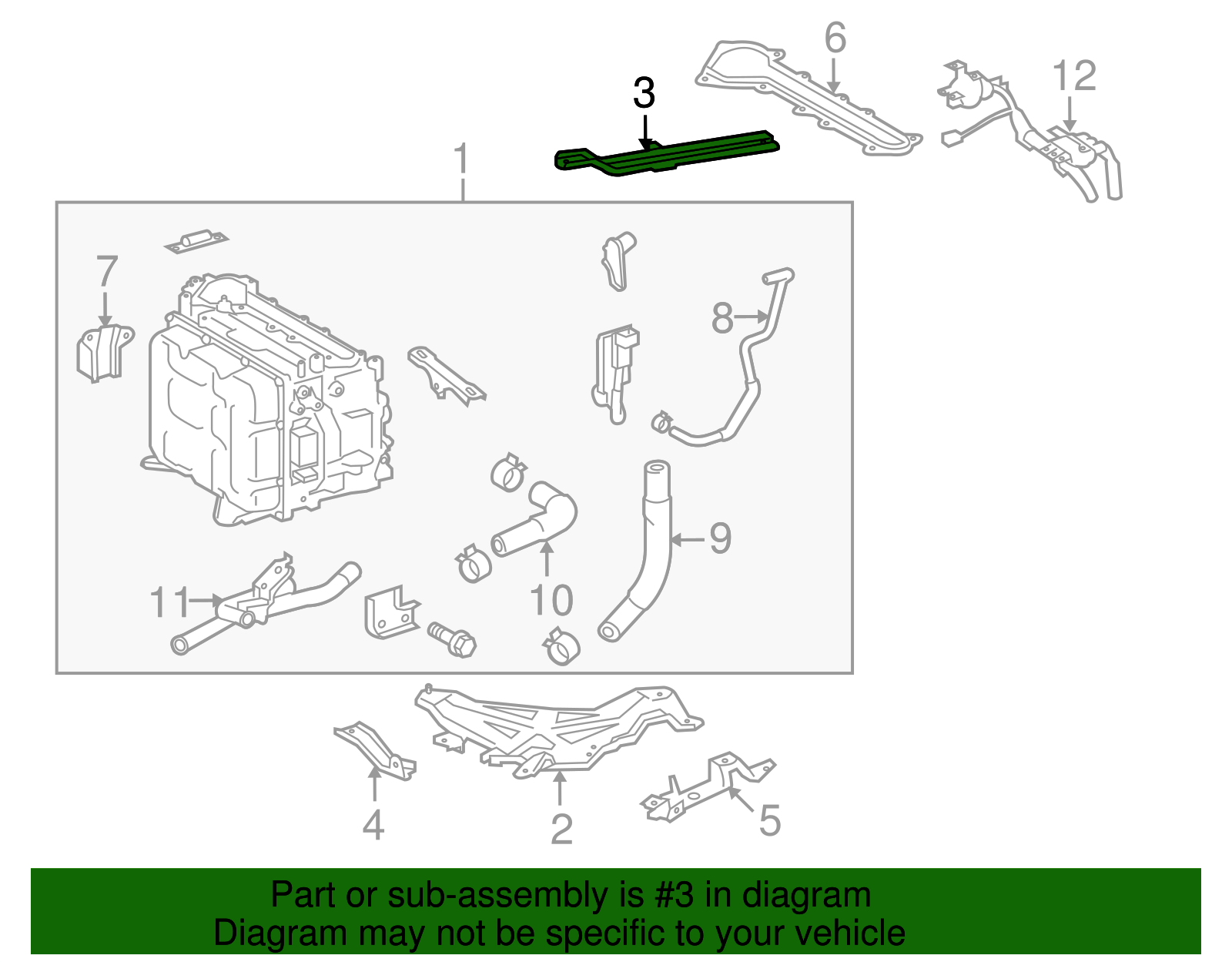 G9216-48040 - High-Quality Drive Motor Inverter Bracket for 2010-2015 ...
