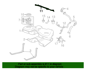 2003-2006 Ford Hose YW4Z-9324-AA | TascaParts.com