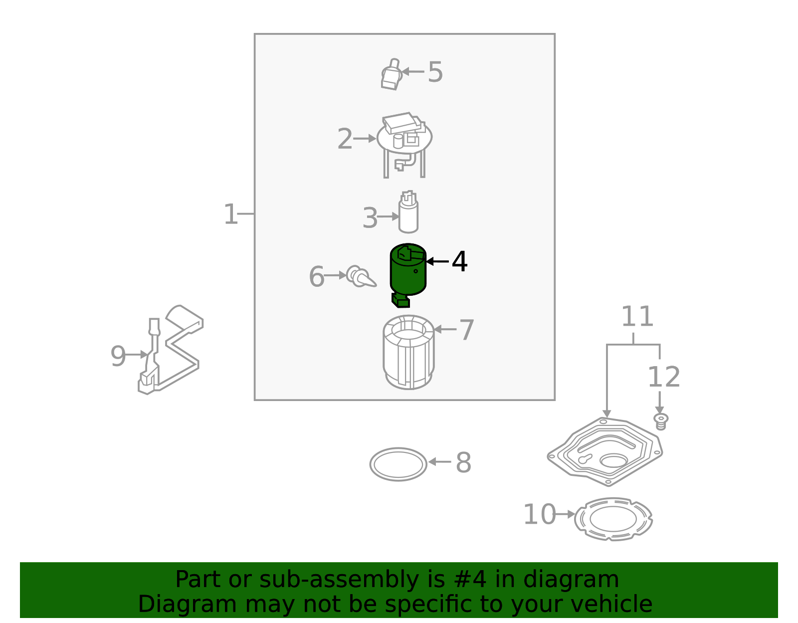31112-L1000 - Fuel Pump Filter 2021-2025 Kia | Kia.Parts Store