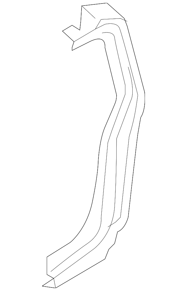 2016-2019 Nissan Frontier Lock Pillar Reinforced G6514-9BMMA | QuirkParts