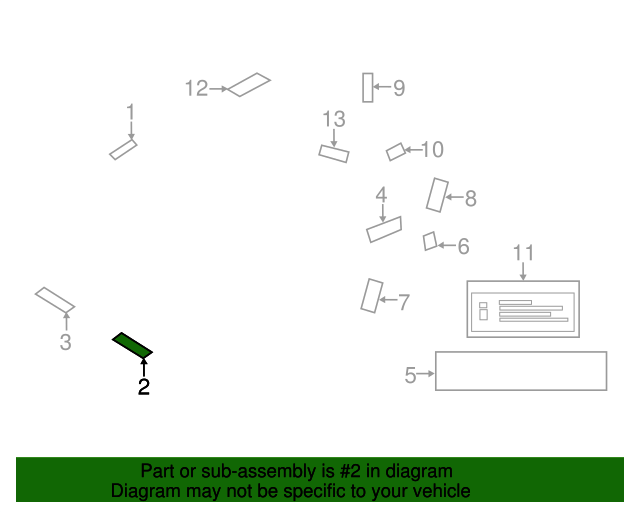 2015-2022 Volvo Info Label 31416624 | TascaParts.com