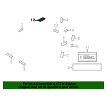 Genuine Battery Label for 2010-2022 Volvo | Part# 31202908 | Over 30% ...