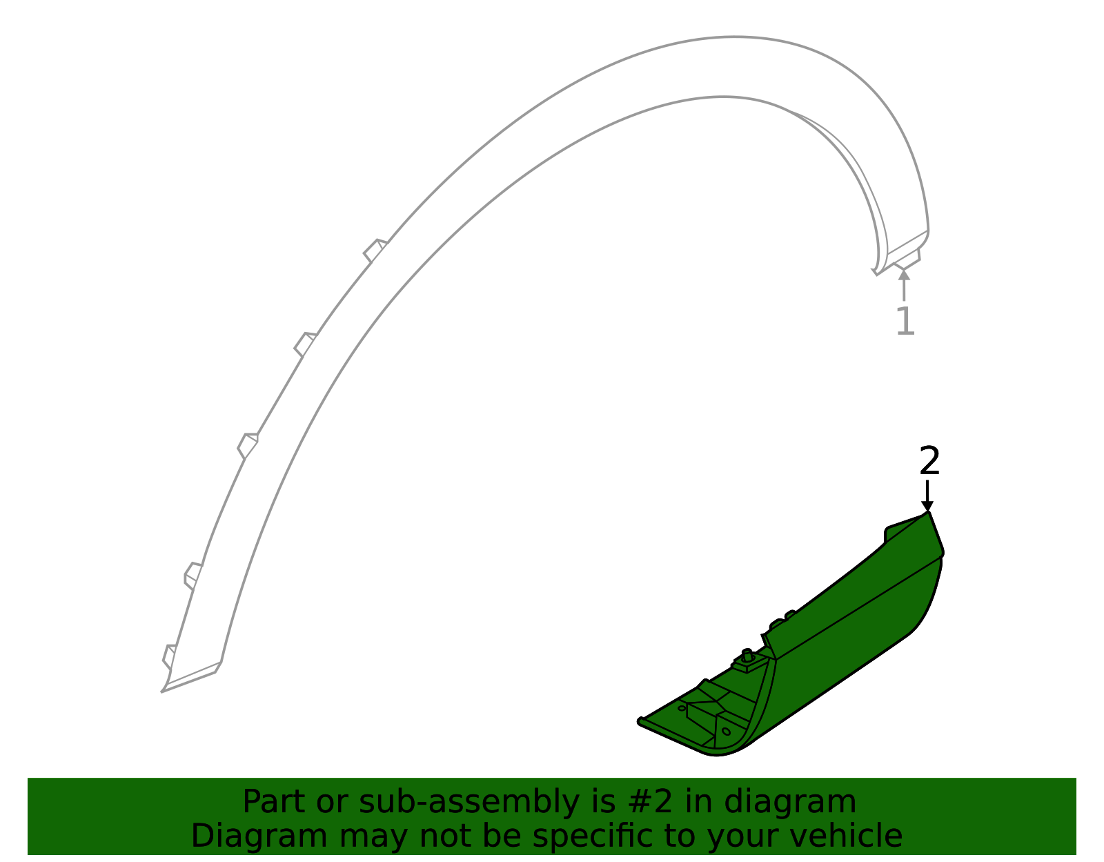 2024-2025 Genesis GV70 Body Side Molding 87711-IY020 | OEM Parts Online