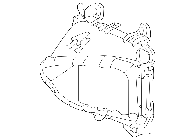 190-505-00-30 - Front Duct 2016-2017 Mercedes-Benz | Mercedes-Benz USA ...