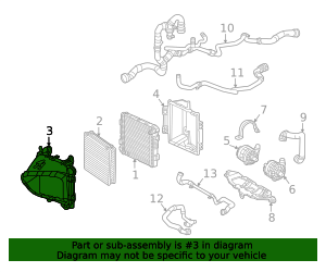 2016-2017 Mercedes-Benz Front Duct 190-505-02-30 | MB OEM Parts