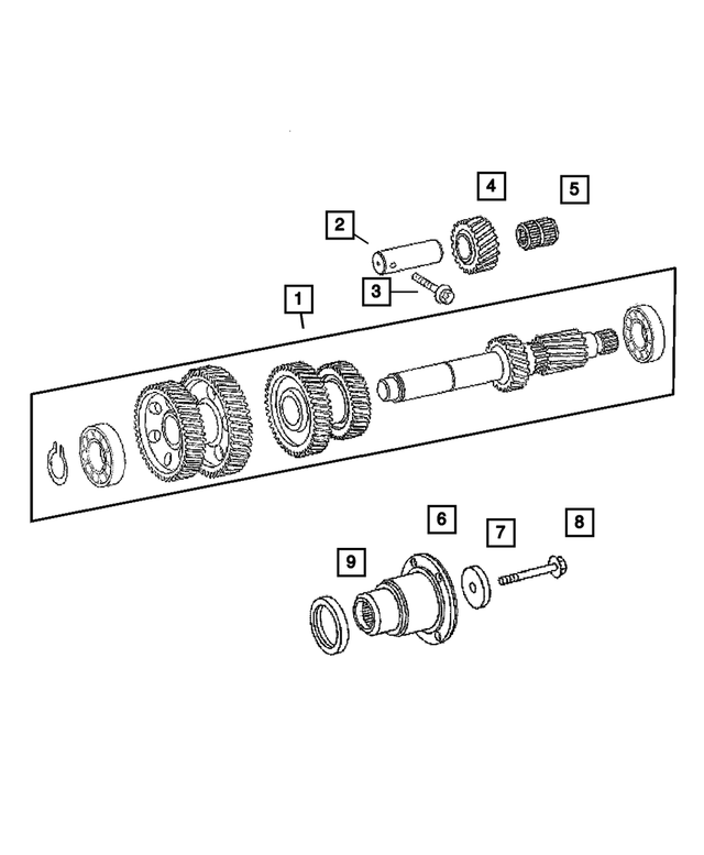 2005-2018 Mopar Hex Flange Head Screw 6104224AA | Mopar Estores