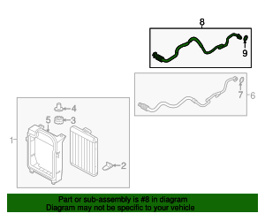 Genuine BMW 17-22-7-627-753 | Outlet Tube | FREE Shipping on Most ...