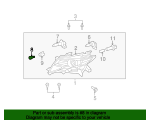 Toyota Signal Bulb Part# 90981af004 | Toyota of Colorado Springs