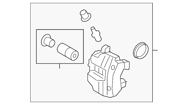 36010244 - Caliper - 2017-2021 Volvo | Volvo OEM Parts Direct