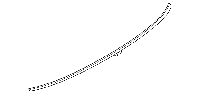 51628092947 - 2019-2021 BMW Rear Spoiler (51-62-8-092-947) | BMW of ...