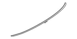 51628092947 - 2019-2021 BMW Rear Spoiler (51-62-8-092-947) | BMW of ...