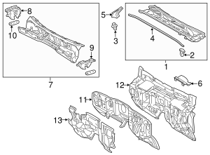 55223-35101 - Insulator - 2011-2023 Toyota 4Runner | OEM Genuine Toyota ...