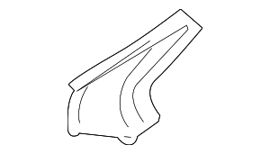 53867-35020 - Cowl Cover Seal (Left, Front) 2010-2024 Toyota 4Runner ...