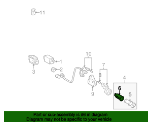 85510-16040 - Retainer - 2000-2010 Toyota | Nucar Toyota Parts