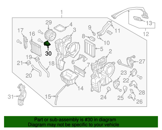 97235-1U000 - Blower Motor Resistor 2010-2024 Kia | Kia.Parts Store