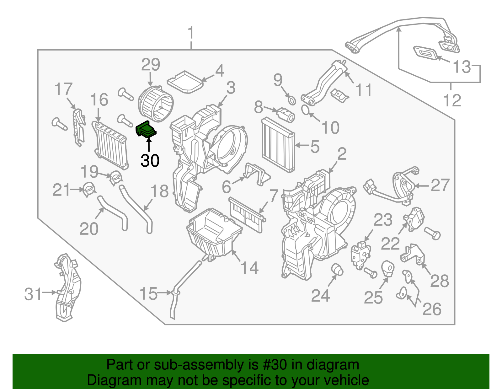 2010-2024 Kia Blower Motor Resistor 97235-1U000 | Retail Performance ...