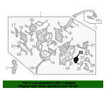 97159-1H150 - HVAC Blend Door Actuator 2011-2021 Kia | Kia.Parts Store
