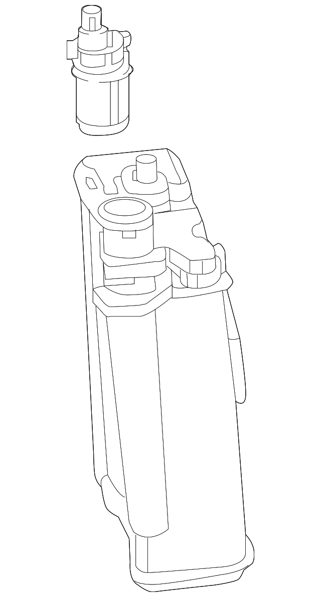 222-470-92-00 - Vapor Canister 2014-2021 Mercedes-Benz | Mercedes-Benz ...