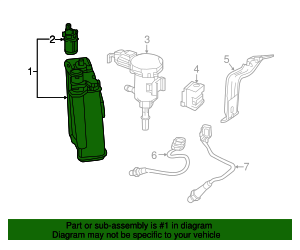 2014-2021 Mercedes-Benz Vapor Canister 2224709200 | AutoNationParts.com