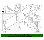2013-2016 Ford Lock Shaft DG9Z8A193A | TascaParts.com