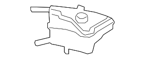 HG9Z-8A080-B 2013-2020 Ford Reservoir Tank | Fairway Ford Parts