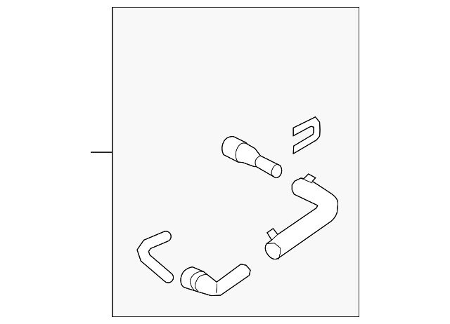 DS7Z-8C289-B 2013-2020 Ford Hose Assembly | Fairway Ford Parts