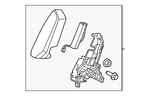 2021 Nissan Rogue Bolster 88660-6RA1A | TascaParts.com