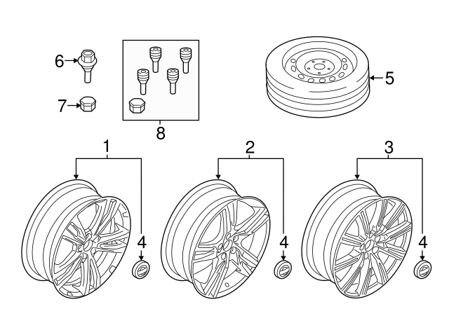 2018-2020 Volvo Wheel, Alloy 31423931 | TascaParts.com