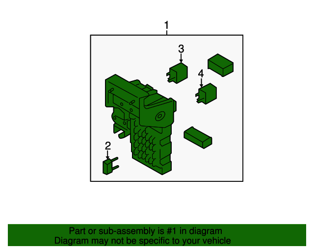 2013-2016 Subaru Junction Block 82201FJ111 | QuirkParts